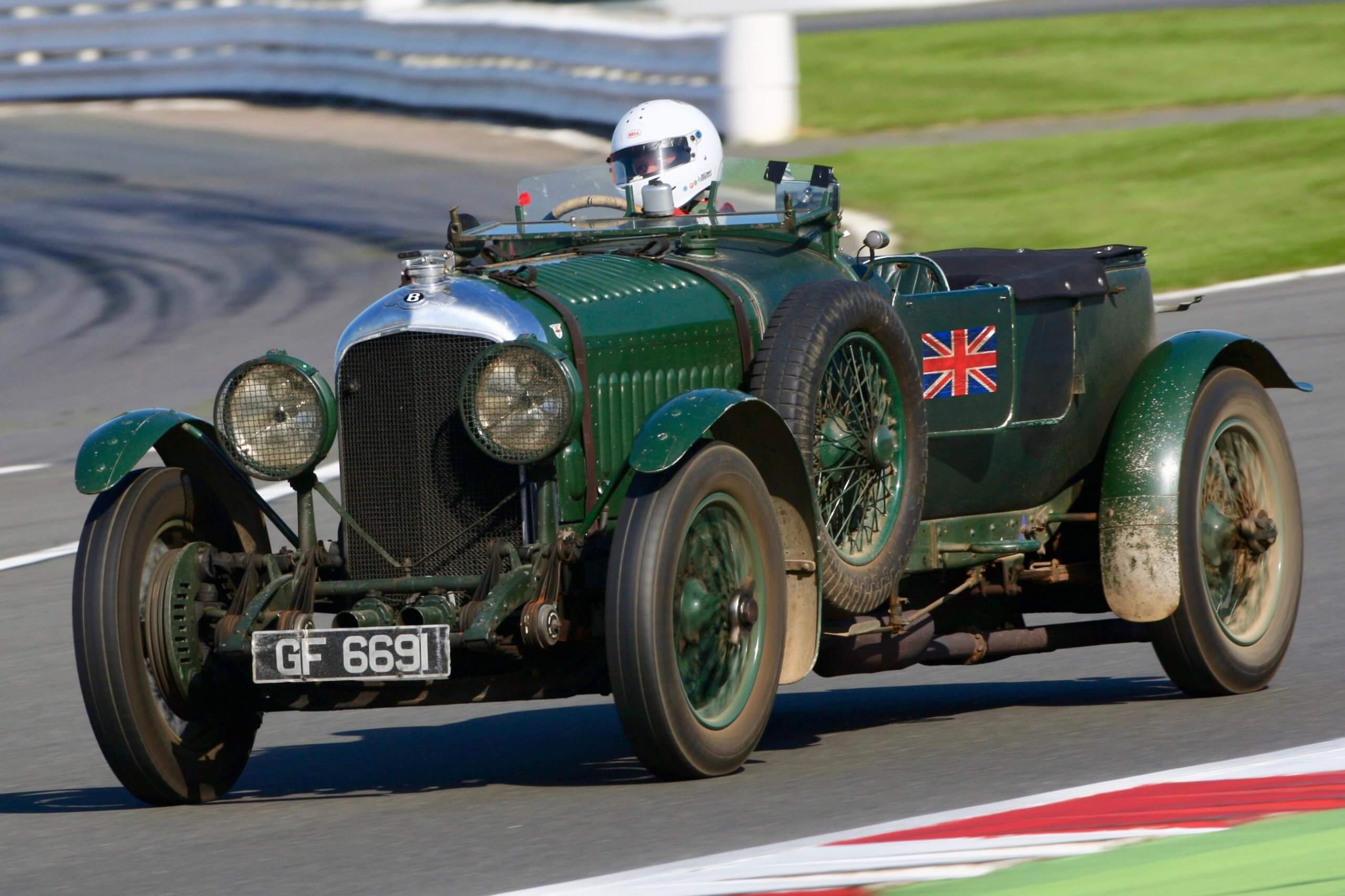 Record Grid of Vintage Bentleys - Drivers Hall